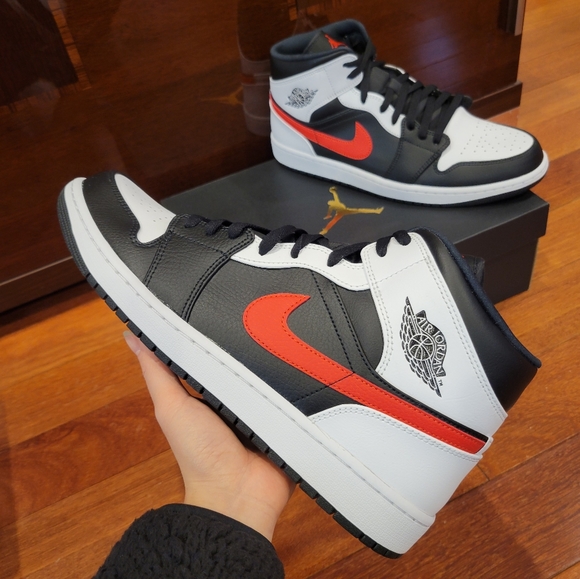 Jordan | Shoes | Brand New Nike Air Jordan Mid Chile Red Sneakers ...